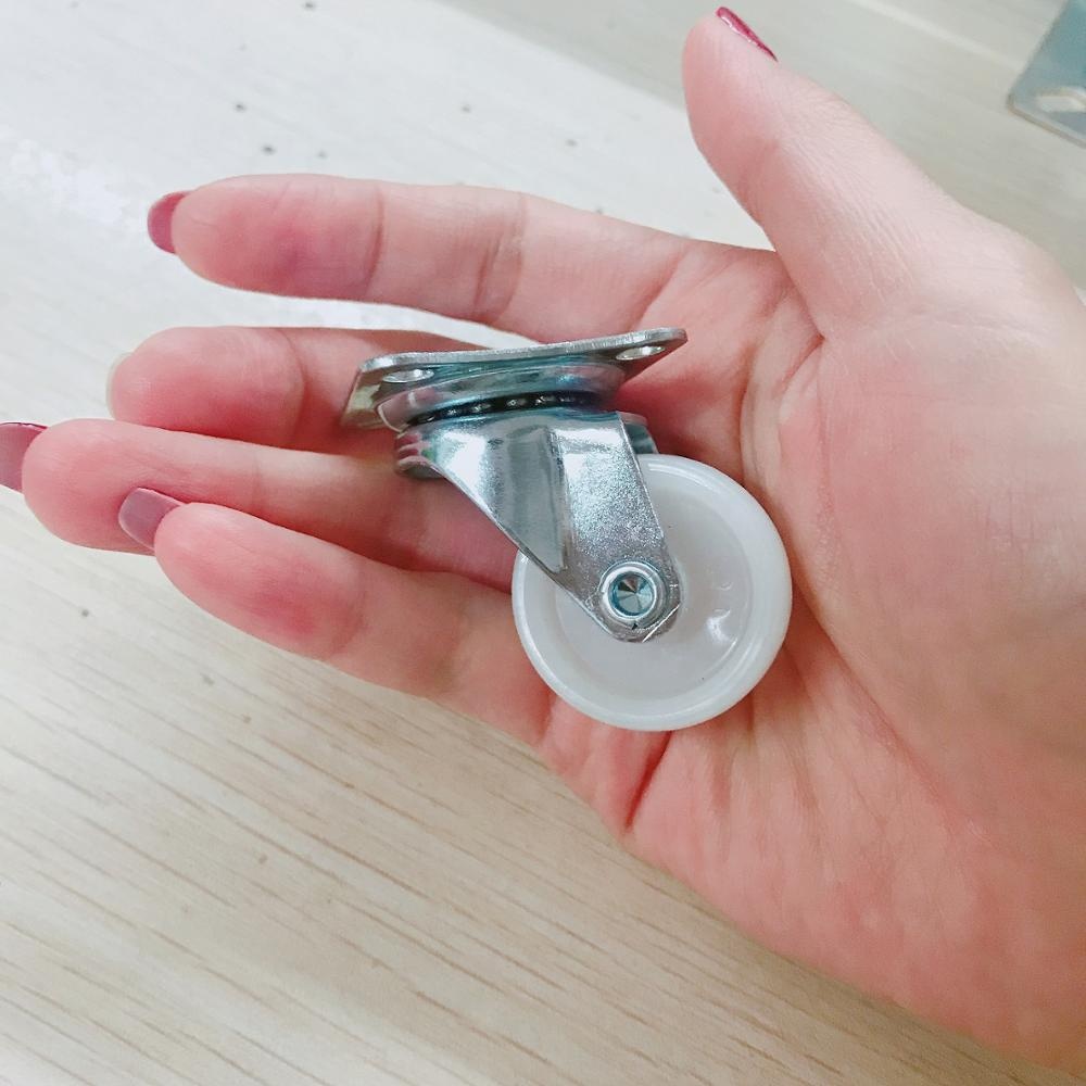 1 1 25 1 5 2 2 5 3 Inch Small PP Polypropylene Furniture Caster Wheel