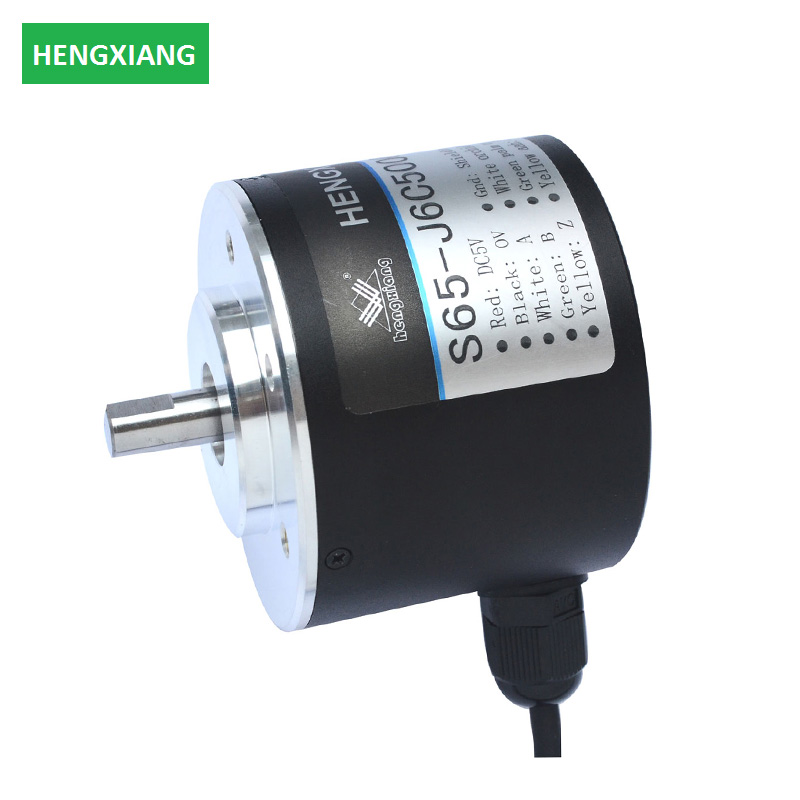 8mm Shaft Incremental Encoder 2048 Ppr 3 Phase Encoder 50pr Hengxiang 