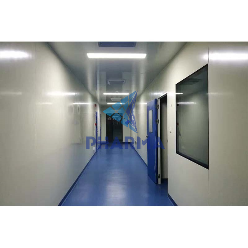 Class 10,000 (ISO Class 7) to Class 100 clean room environment-PHARMA