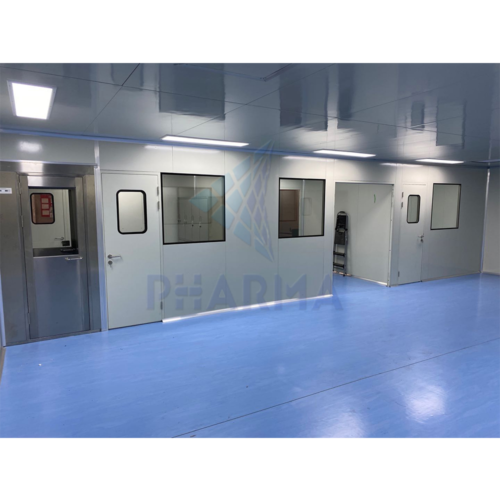 sandwich panel prefab clean room iso 7 class D air clean room cleanroom ...