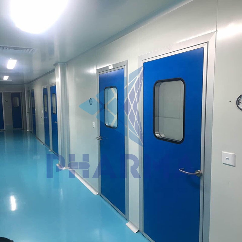 Custom Fire And Damp Proof Clean Room With Airlock Door-PHARMA