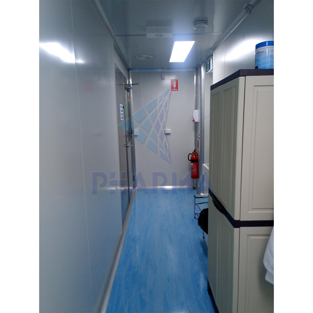 ISO 7 Vertical laminar flow air shower clean room-PHARMA