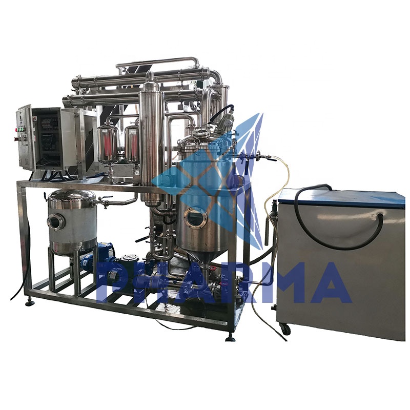 Lab Mini Ethanol Solvent Extraction Equipment,Double Effect Falling ...