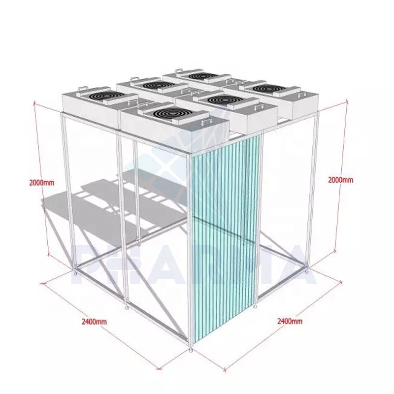 HEPA Filter Clean Booth Medical Easy Installation Cleanroom Clean Booth ...