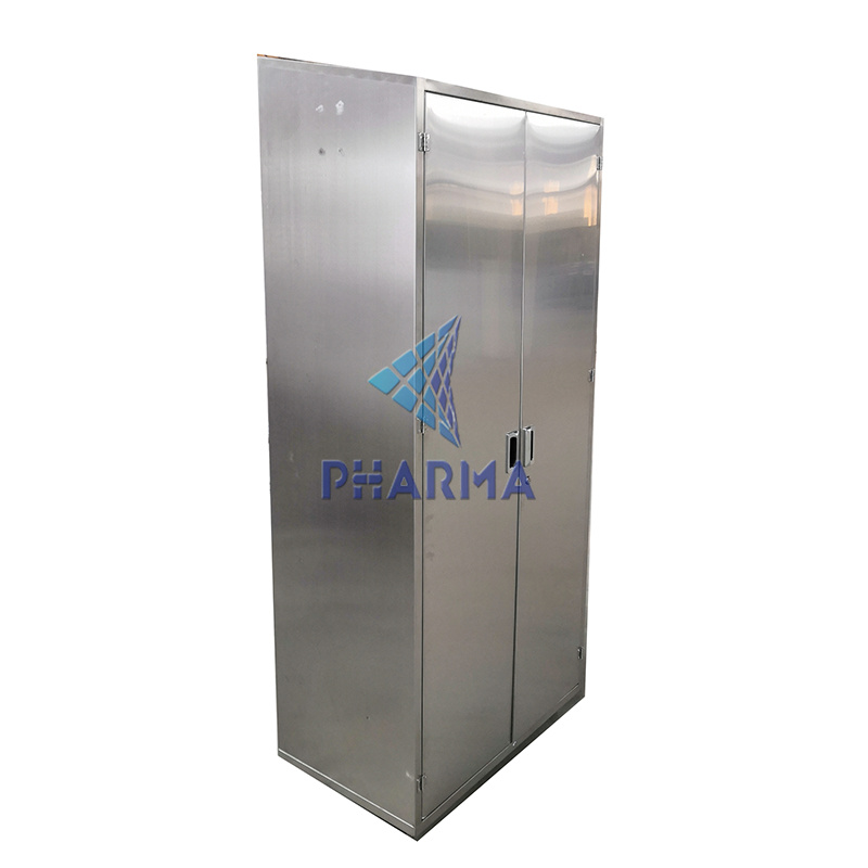 Stainless steel shoe cabinet for cleanroom-PHARMA