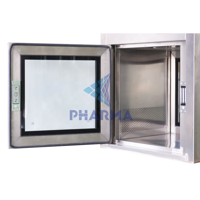 Full Stainless Steel Cleanroom Pass Box / Transfer Box for Laboratory ...