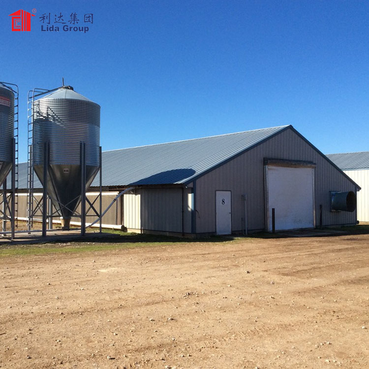 Close house poultry farming equipment chicken house, small poultry ...