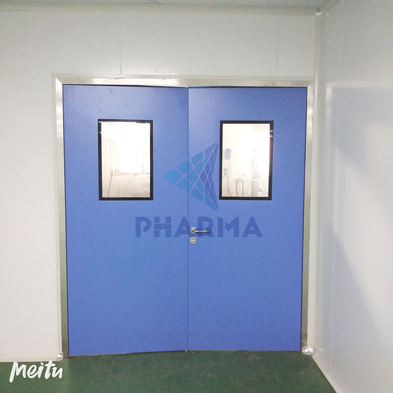 Double Swing door made of sandwich panels-PHARMA