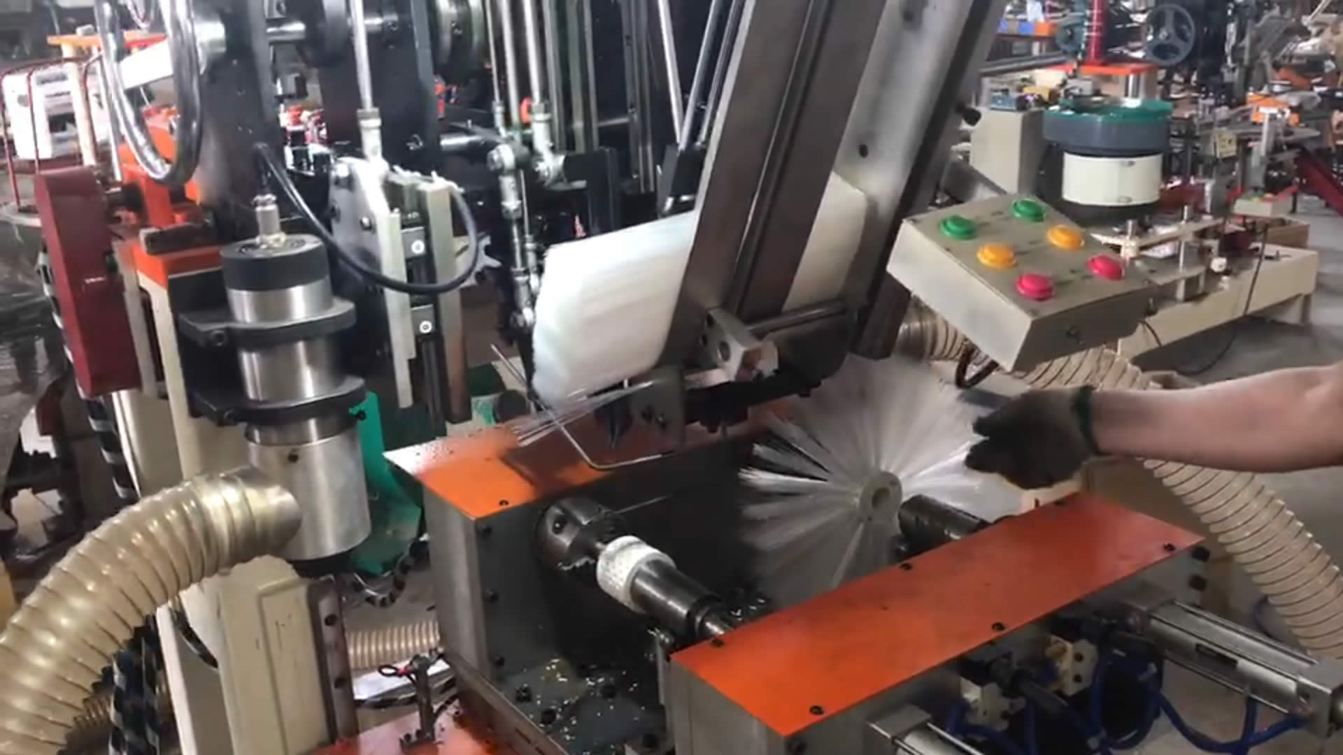 Roller brush machine made by MEIXIN manufacture PZ-02 | MEIXIN